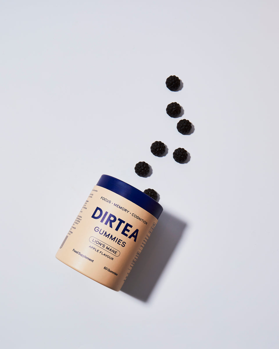 DIRTEA Functional Mushrooms | Shop Lion's Mane Mushroom Gummies