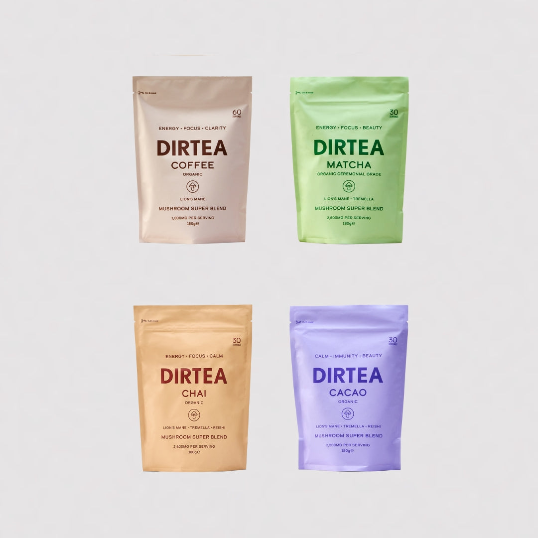 The Super Blends Benefits | DIRTEA Functional Mushrooms