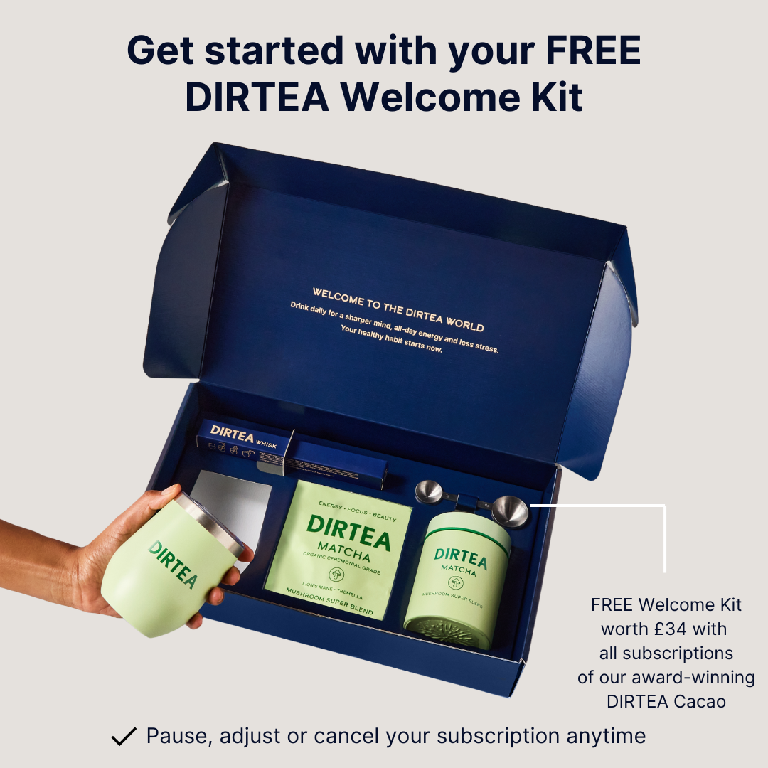 Mushroom Matcha Super Blend | DIRTEA Functional Mushrooms