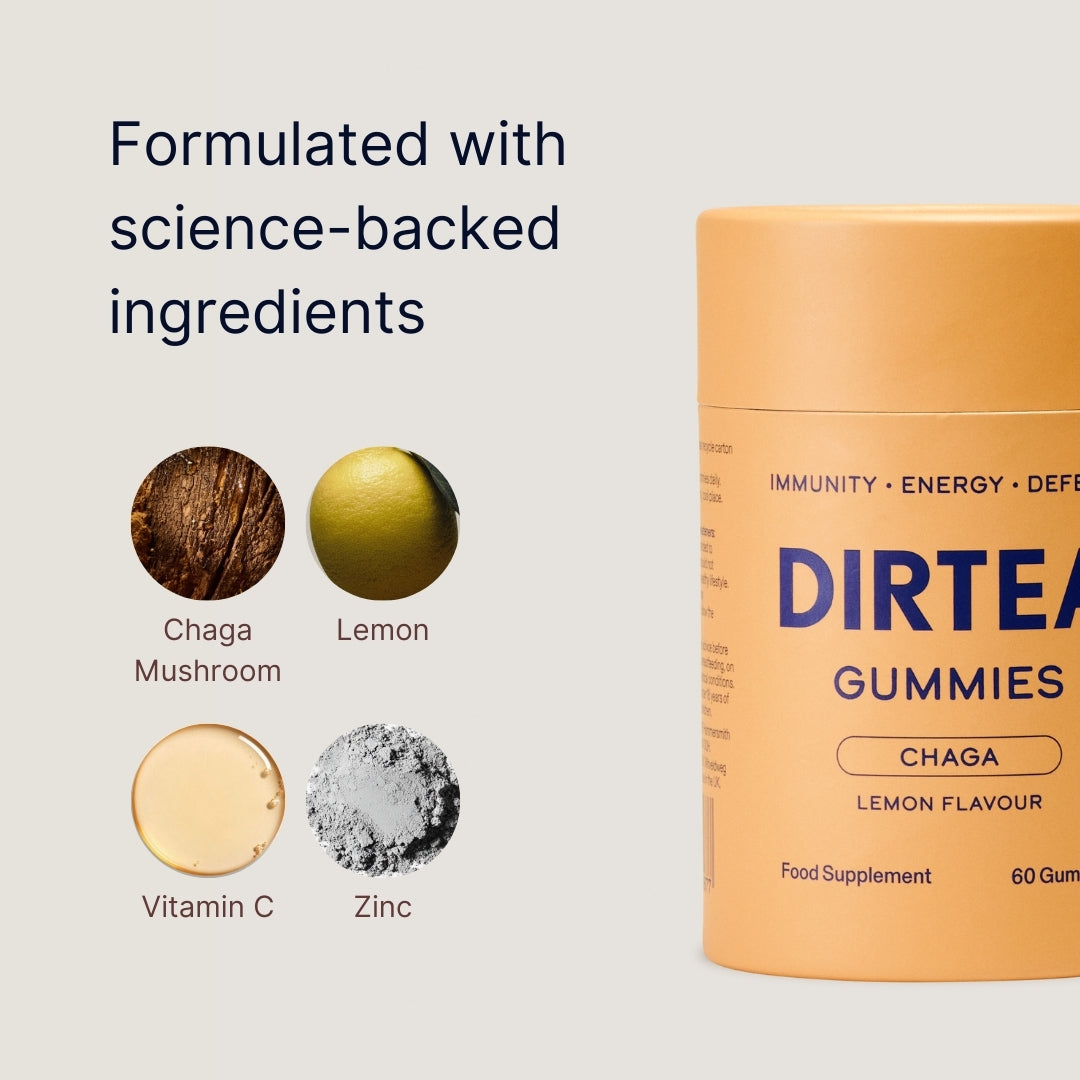Chaga Gummies | DIRTEA Functional Mushrooms