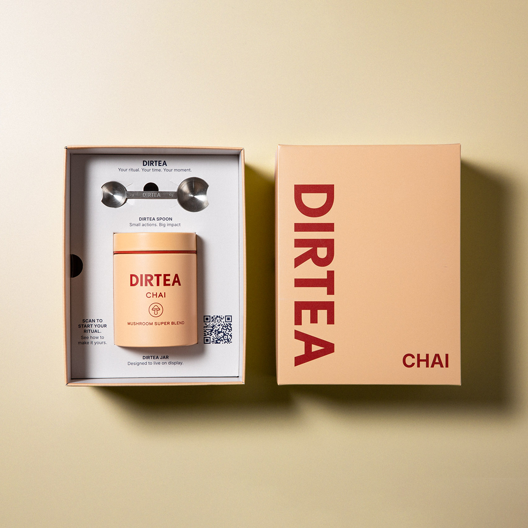 Mushroom Chai Powder | DIRTEA Functional Mushrooms