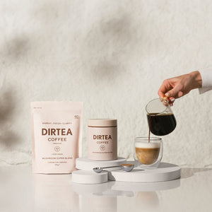 DIRTEA Mushrooms for Focus, Energy, Calm | DIRTEA Functional Mushrooms