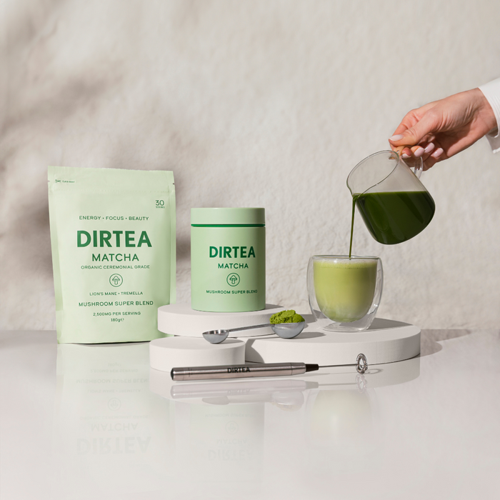 DIRTEA Mushrooms for Focus, Energy, Calm | DIRTEA Functional Mushrooms