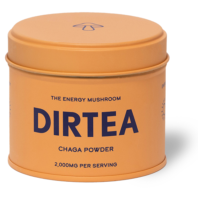 DIRTEA Functional Mushrooms | Shop Chaga Mushroom Powder (60g serving)